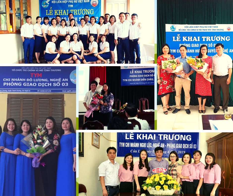 OPENING 8 TYM TRANSACTION OFFICES IN NGHE AN IN APRIL 2019 - TYM